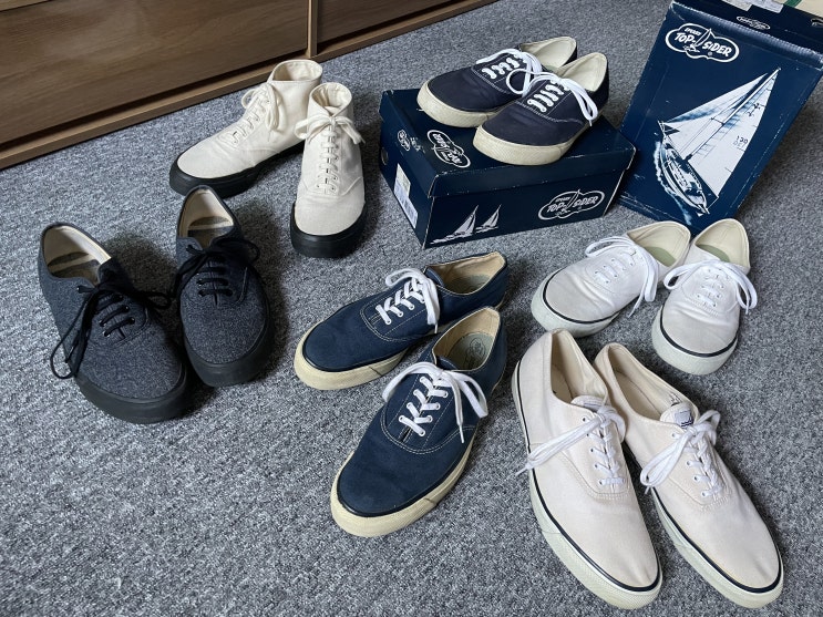스페리 탑사이더 덱슈즈와 와쿠와 (Vintage SPERRY TOP-SIDER & ANATOMICA WAKOUWA) : 네이버 블로그