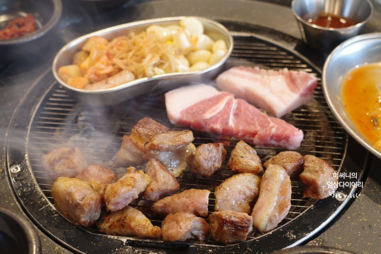 독산동 맛집 원조부안집 독산점 육즙팡팡 돼지고기 네이버 블로그