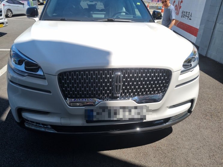 링컨 에비에이터 브이쿨K 썬팅 옵틱글래스 광각미러 작업 파인뷰 LXQ300 작업 : 네이버 블로그