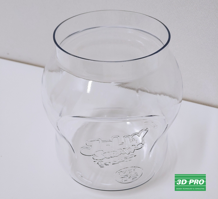 3d프린터로 투명 병 출력물 제작 3d 프린터 시제품 출력대학생 졸업작품 Sla 레이저 방식abs Like 레진 소재