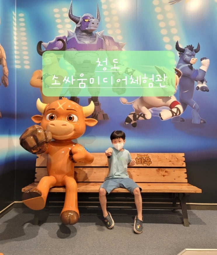 부산근교청도 아이와 실내 가볼만한 곳 청도소싸움미디어체험관 네이버 블로그