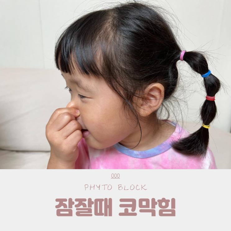 잠잘때 코막힘 비염영양제 도움받아요 네이버 블로그