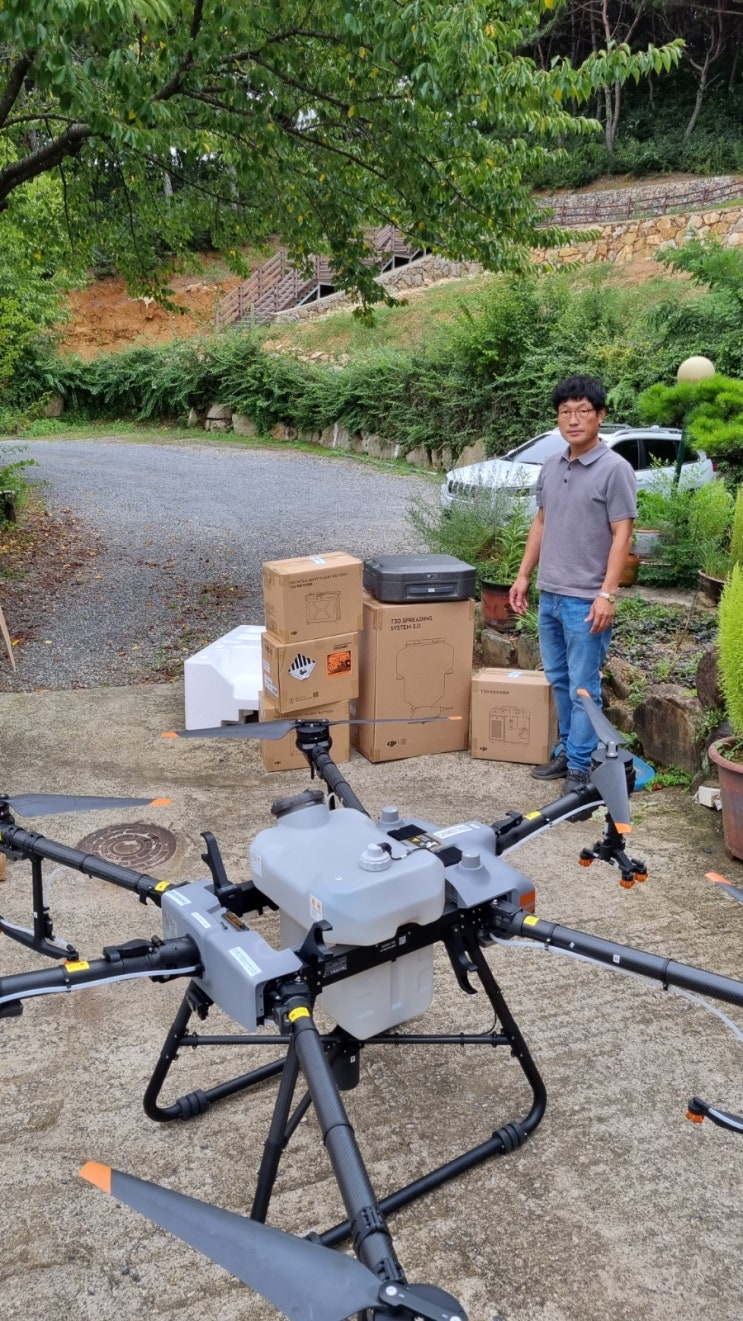 농업용 드론 DJI T30언박싱 : 네이버 블로그