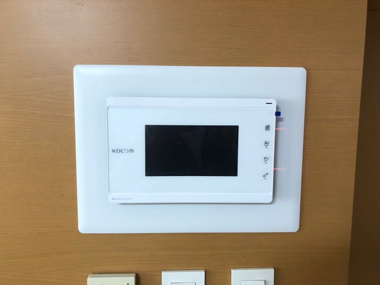 용인 기흥구 보정동 죽전동원로얄듀크 코콤 비디오폰 K6b Vp 70c 설치 네이버 블로그