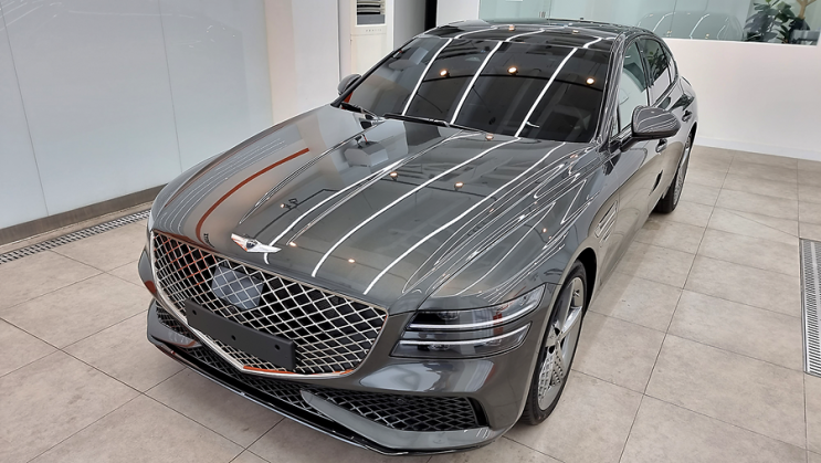 제네시스G80스포츠 신차패키지 하버캠프 세라믹본드 썬팅 PPF 그래핀코팅 (#분당용인수원) : 네이버 블로그