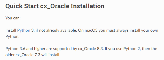[python/oracle] python을 이용해서 oracle 연동하기 | cx_Oracle | ORA-12514: TNS:listener Error : 네이버 블로그
