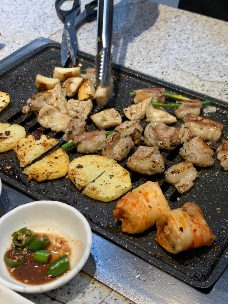 부산 명지동 오션시티 양곱창 맛집 추천 회식데이트장소로 딱인 청도양곱창 네이버 블로그