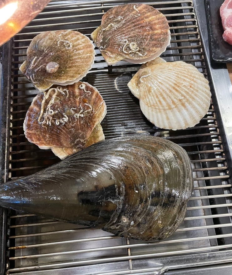 통큰조개구이광안리에서 조개구이와 삼겹살을 무한리필로 즐길 수 있는 민락동 맛집 네이버 블로그