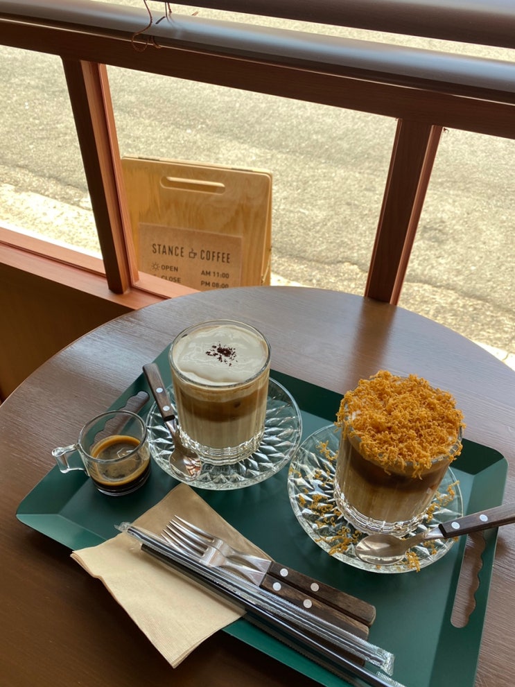 [포항카페] 스탠스커피 신상카페 두호동숨은카페 stance coffee 감성카페 용두산길카페 포항스텐스커피 예쁜카페 브라운치즈 ...