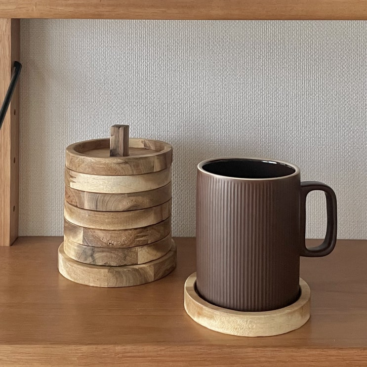 아카시아 나무 집성목으로 우드 티코스터 만들기 목공 Diy 컵받침 티매트 네이버 블로그