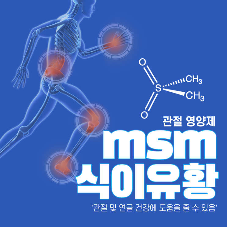 약사가 알려주는 식이유황, MSM 효능 알고 먹어요 : 네이버 블로그