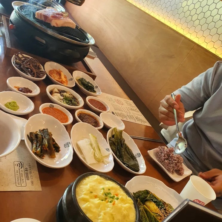망포역 구워주는 고깃집 고반식당 2번째 방문커플세트 비빔냉면 한마리세트 네이버 블로그