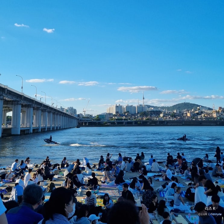 2022 밤도깨비 야시장 한강 달빛 야시장 리뷰 주차 음식 꿀팁│주간 리즈 K 8월 4주 네이버 블로그
