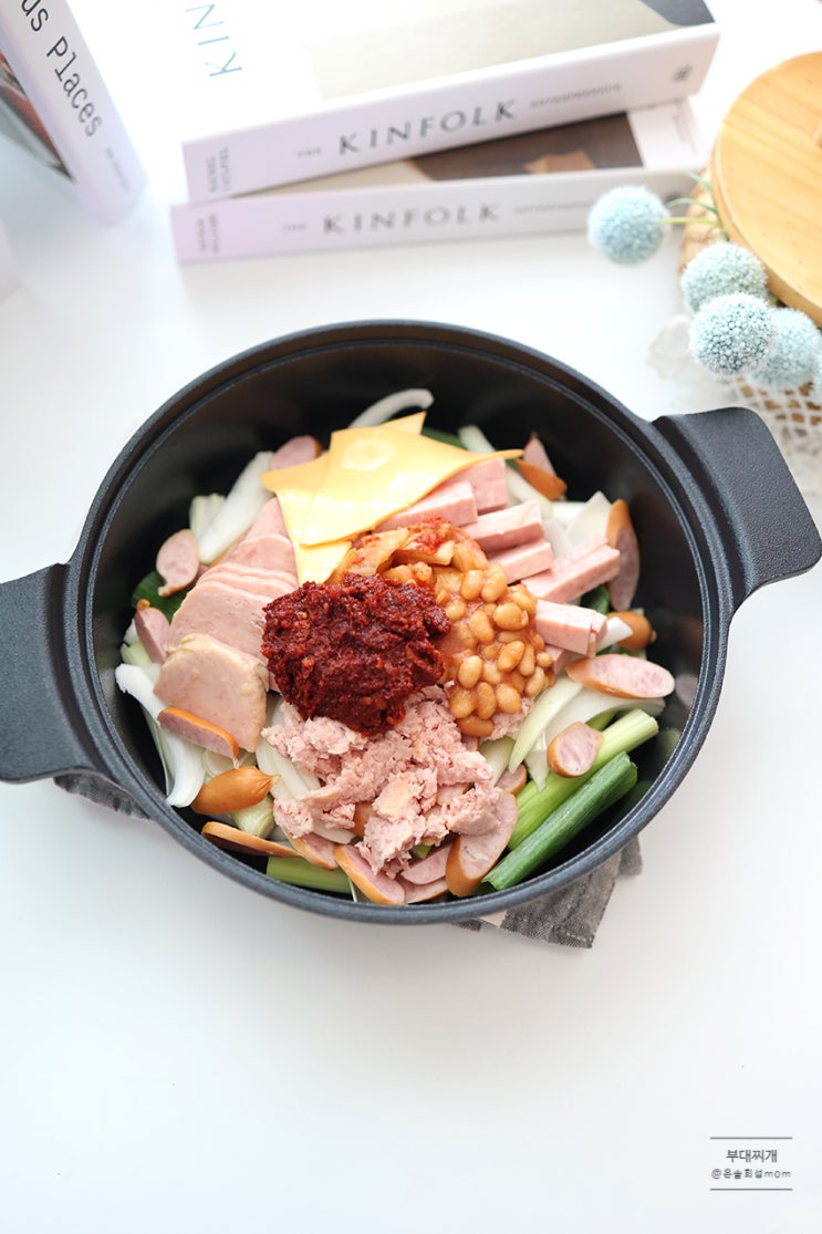 백종원 부대찌개 양념장 만드는법 햄찌개재료 부대찌개 황금레시피 네이버 블로그