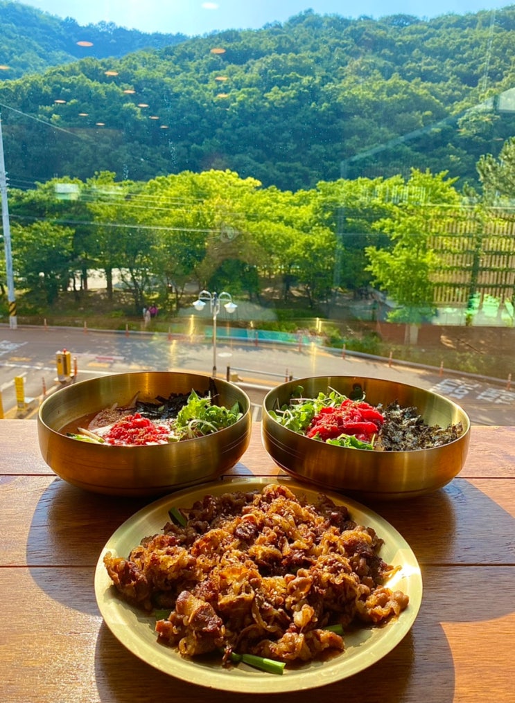 대구 월광수변공원 맛집 새콤달콤한 육회물회가 기가막힌 월광집 네이버 블로그