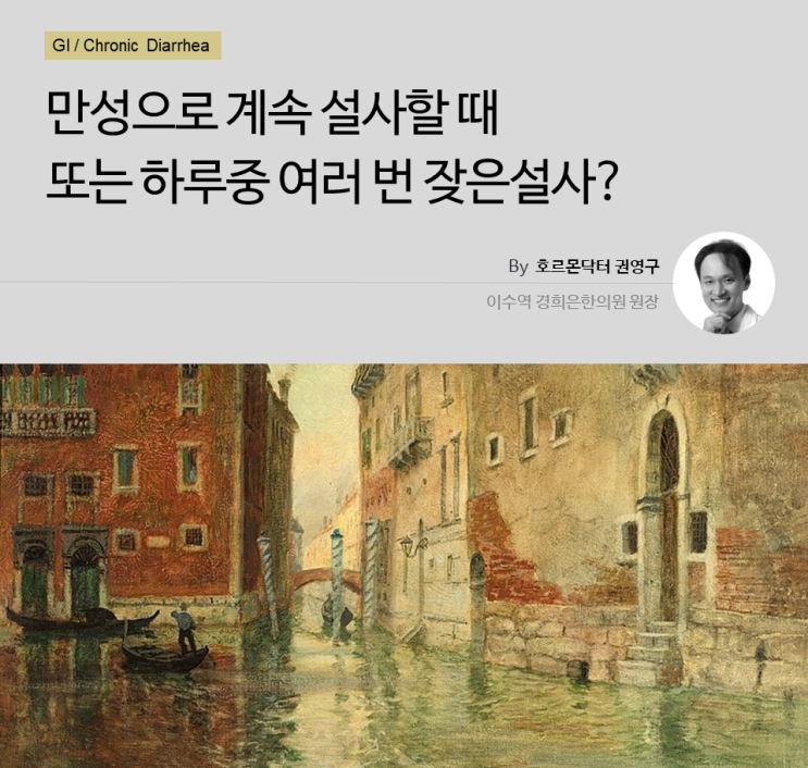 만성으로 계속설사할때 또는 하루중 여러번 잦은설사 바로보기 네이버 블로그
