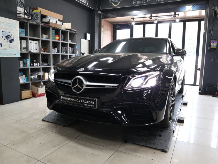 벤츠 W213 E63 Amg 단독사고로 인한 하체 손상 말끔히 수리 완료 네이버 블로그