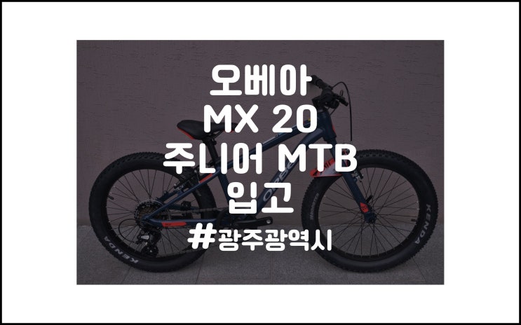 오베아 주니어 MTB MX20 입고 [광주광역시][자전거매장][자전거샵] : 네이버 블로그
