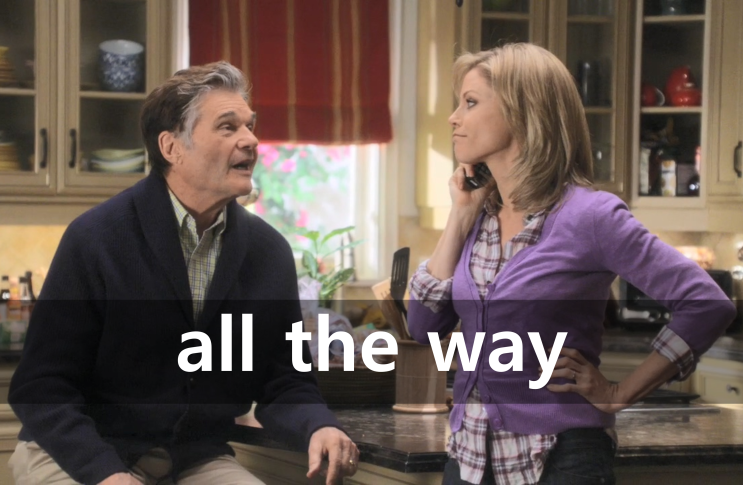 all the way 뜻과 예문 : 네이버 블로그