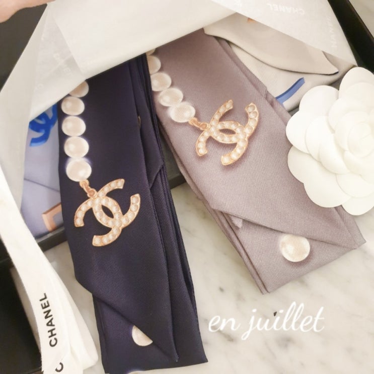 CHANEL 트윌리는 헤어밴드 : 네이버 블로그