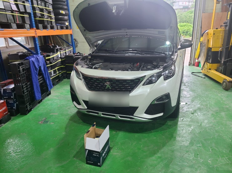 푸조5008 로케트 AGM70 매장방문교체하였습니다.델코 자동차배터리 출장 하남 : 네이버 블로그