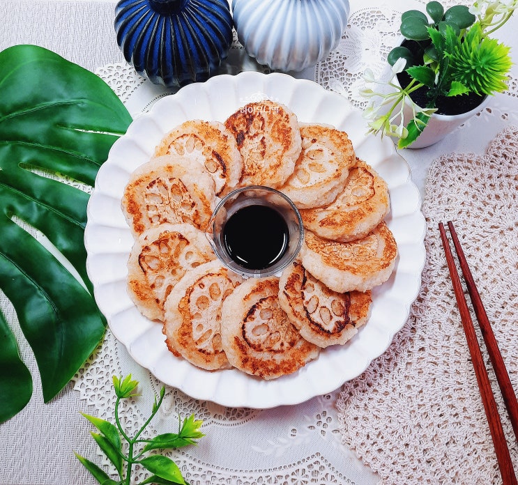 연근전 만드는 법 부드럽고 고소한 연근전 연근요리 명절전 명절전종류 추석음식 네이버 블로그