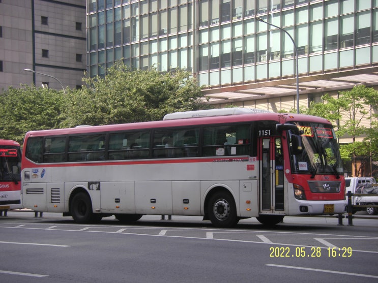 경남여객 5002B번 현대 유니버스 스페이스 엘레강스 디젤 16(1151) : 네이버 블로그