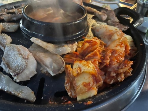 인천 삼겹살 맛집 십정동 해바라기 정육식당 생고기 삼겹살을 야장으로 즐기는 식당 네이버 블로그