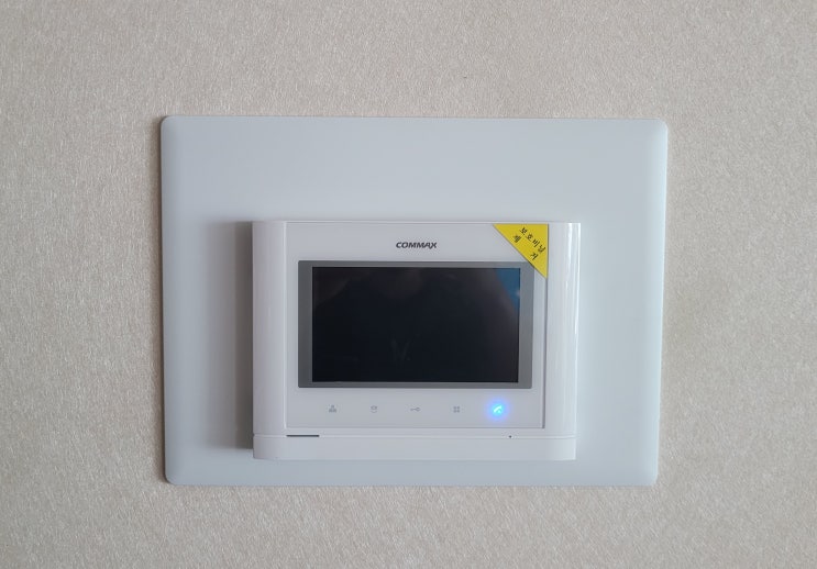 의정부 호원동 신일유토빌플러스아파트 코맥스 비디오폰 CAV-77MG, 유니코 도어락 TP-8000 교체 후기 : 네이버 블로그