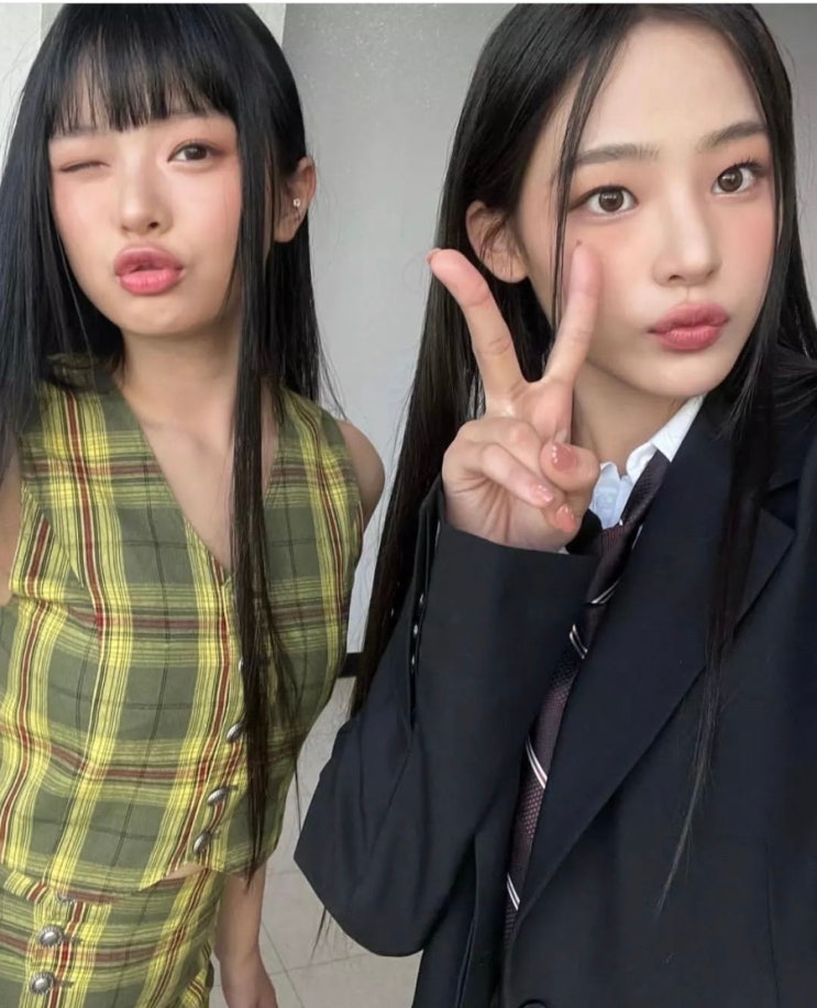 뉴진스 민지 해린 하니 옷 패션 정보 정리 폰 배경화면 네이버 블로그