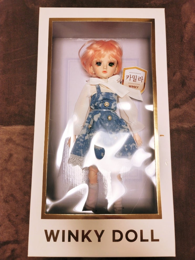 개봉 - 관절인형/ WINKY DOLL 카밀라 : 네이버 블로그