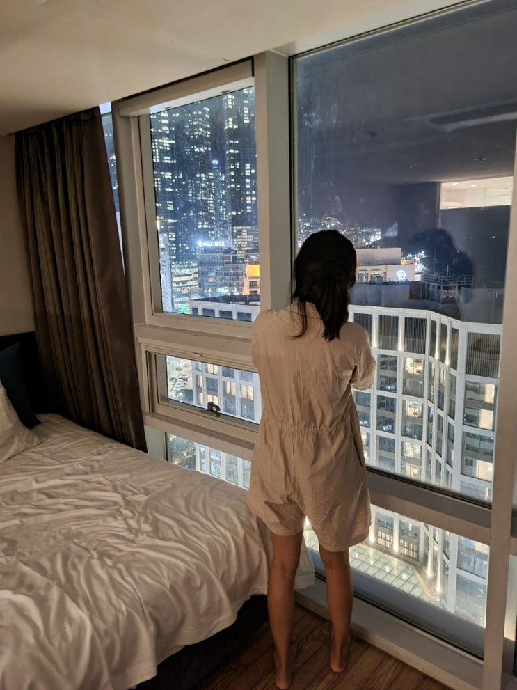 부산 해운대 호텔 코오롱씨클라우드 오션뷰 디럭스 슈퍼 트윈 네이버 블로그