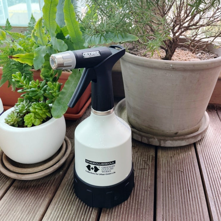소비일기. 식집사 가드닝 필수템 / 스페이드클럽서울 x 글로리아스프레이 / Gloria Pro 10 Fine Sprayer가드닝 ...