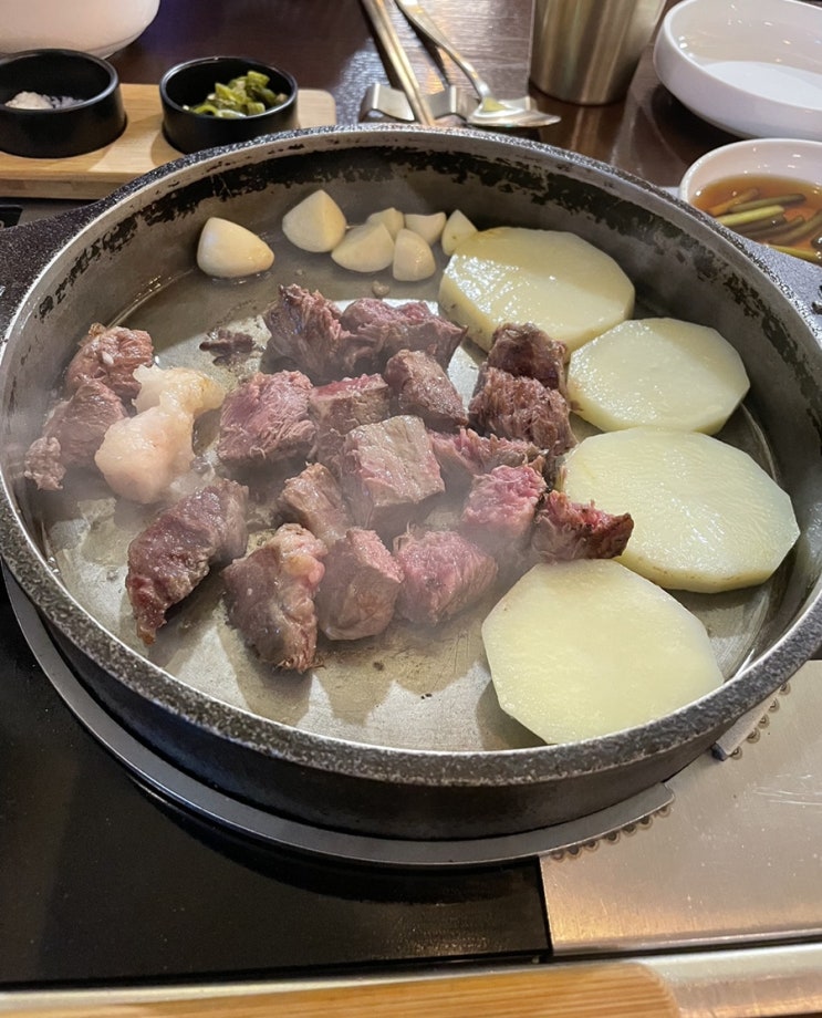 용리단길 소고기 맛집 우다움 김치볶음밥까지 굿 네이버 블로그