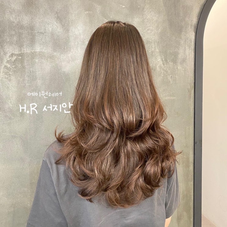 숱이 많아도 적어도 볼륨빵빵해지는 손질쉬운 긴머리 빌드펌 파주 야당역미용실 메이원헤어 서지안 네이버 블로그