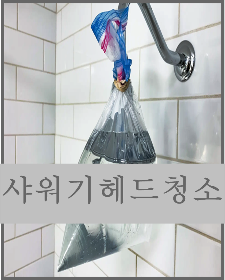 천연세제만들기 로 샤워기헤드청소 네이버 블로그