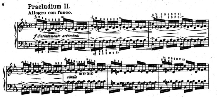 [9월 한달한곡 피아노 챌린지] Bach : Prelude in C minor, BWV 847 (평균율 1권 2번 프렐류드 ...