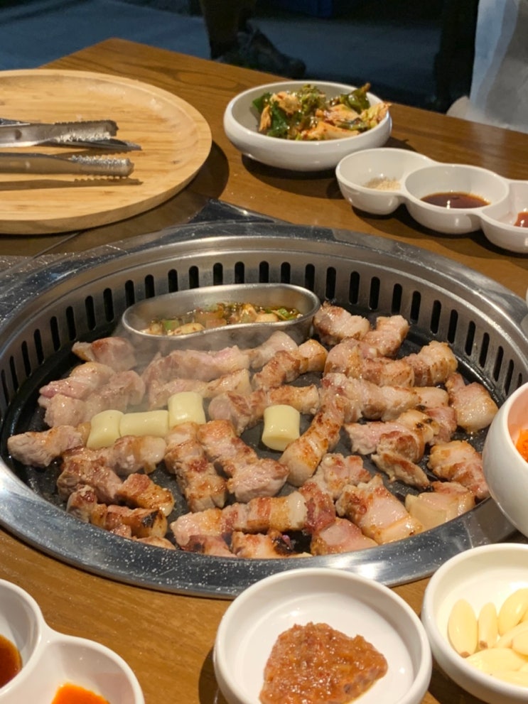 광안리 고기 맛집 83해치 광안리점 완벽 그 잡채 주말 웨이팅 네이버 블로그