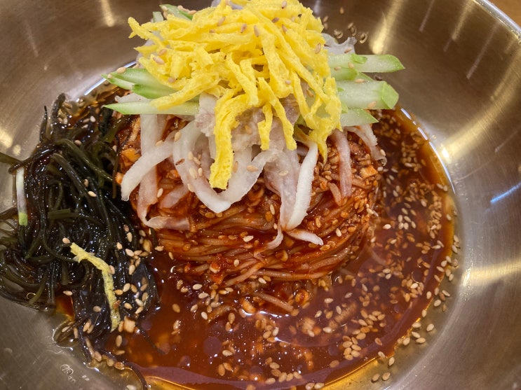 부천 롯데백화점 중동점 맛집 유림회관 가마솥 직화구이비빔밥 비빔밀냉면 직화구이 네이버 블로그