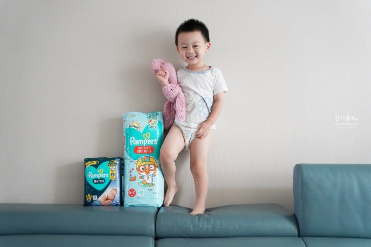 여름기저귀 밤기저귀추천 팸퍼스 에어차차 썸머팬티로 쿨하게 네이버 블로그