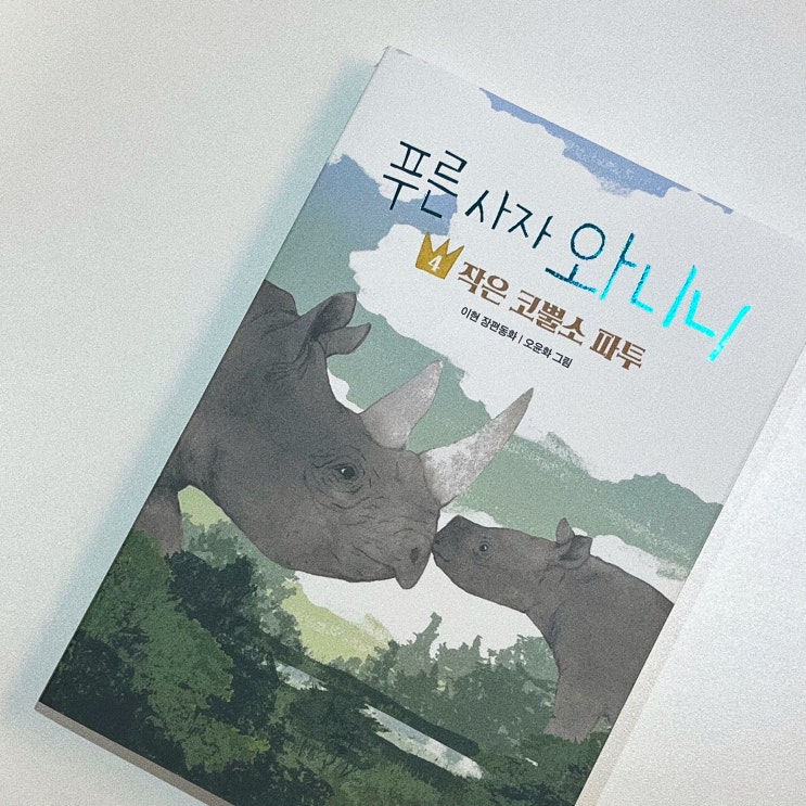 푸른 사자 와니니 4 작은 코뿔소 파투 이현 초등 책추천 어린이 동화 베스트셀러 네이버 블로그