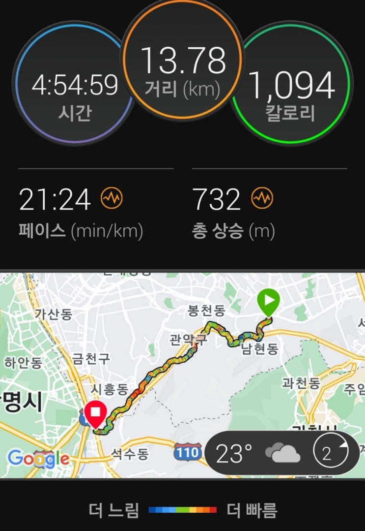 서울둘레길 5코스 관악산 호암산 코스 네이버 블로그
