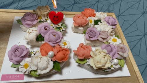 [전주] 주문제작 떡케이크 전주수제 떡케이크는 “앙금꽃피움” : 네이버 블로그