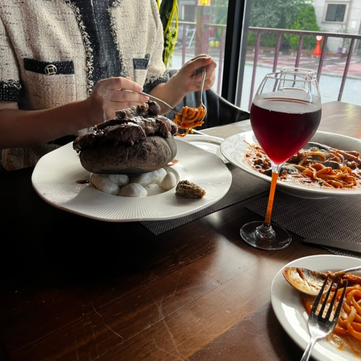 동탄맛집 동탄 센트럴파크 맛집 와인31에서 스테이크 파스타 와인바 먹은 후기 네이버 블로그