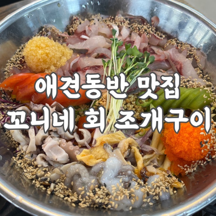 인천 을왕리 애견 동반 조개구이 조개찜 물회 맛집 꼬니네 회 조개구이 왕산해수욕장 네이버 블로그