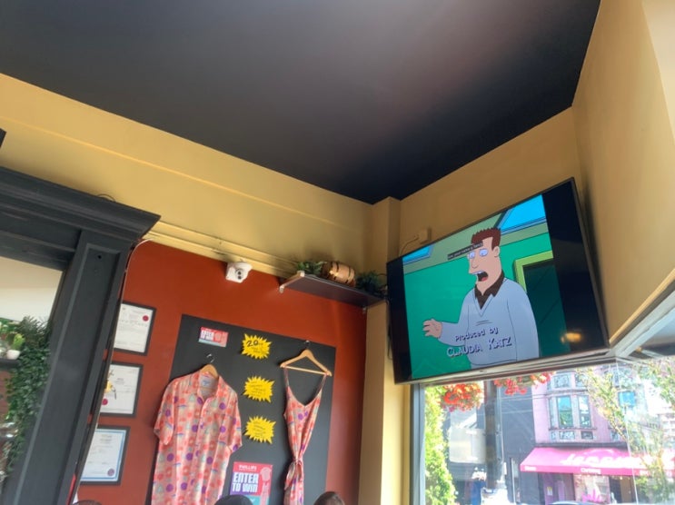 [Vancouver/BC] 카페 바니 Caffe Barney on Granville : Bar : 네이버 블로그