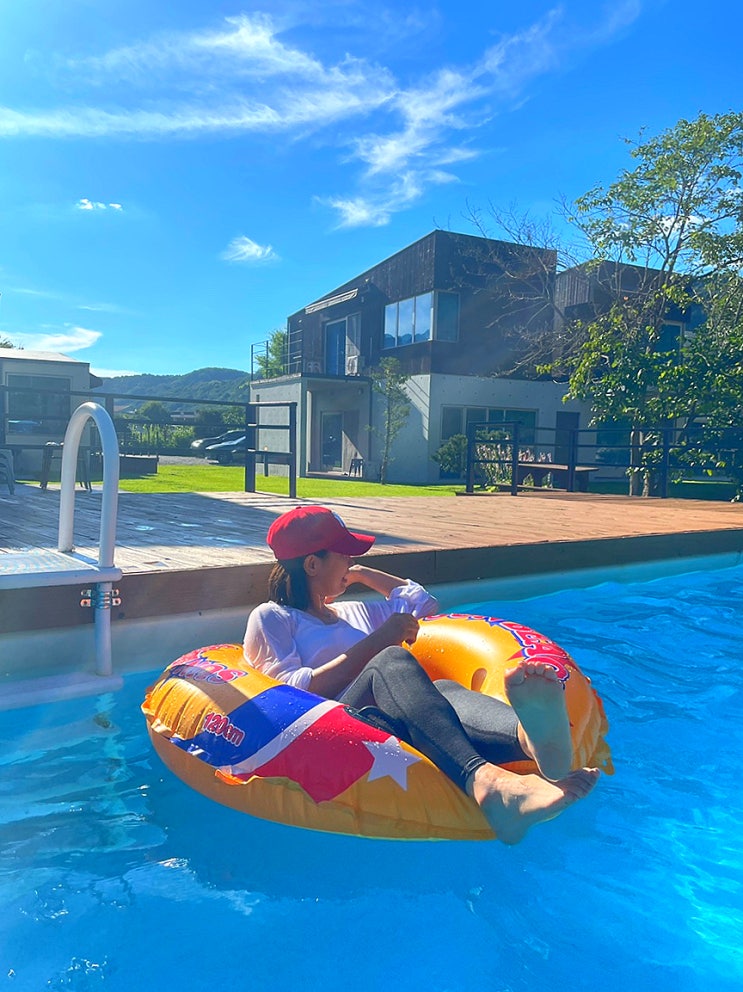 무주 수영장 있는 펜션 I 모모펜션(M다섯) : 네이버 블로그