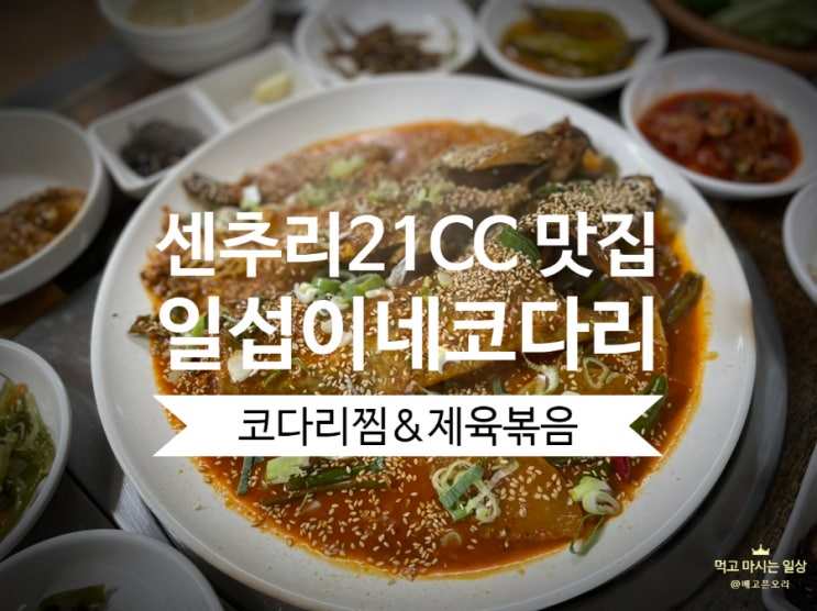 [원주 문막] 센츄리21CC 맛집, 백숙과 닭볶음탕도 있는 코다리요리 전문점 - 일섭이네 코다리 : 네이버 블로그
