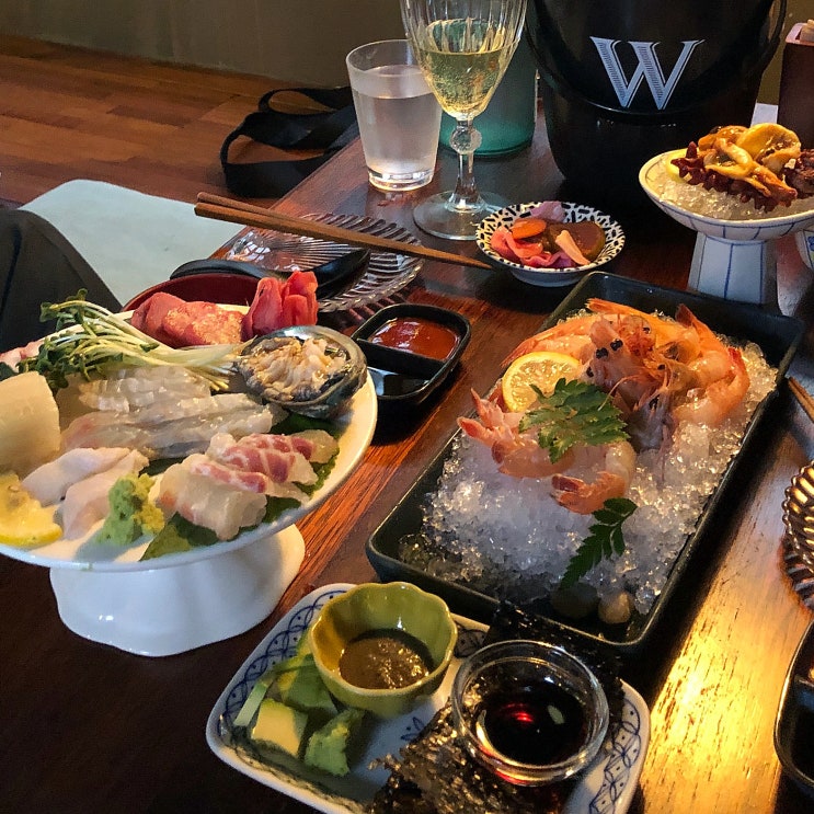 이태원 맛집 이태원 해산물 코스요리 맛집 한남다찌 이태원 분위기 가성비 좋은 이자카야 술집 콜키지가능 네이버 블로그