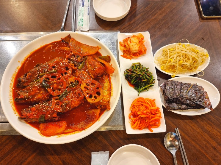 양평 양수리 전통시장 맛집 창범이네 연근코다리조림 네이버 블로그